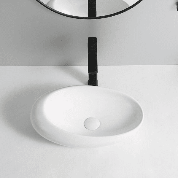 RUBY CANADA Vessels Ceramic Round Sink