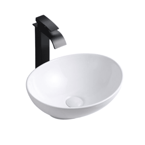 RUBY CANADA Vessels Ceramic Round Sink
