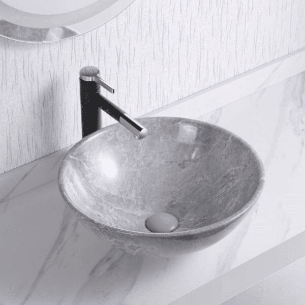 RUBY Vessels Ceramic Round Sink