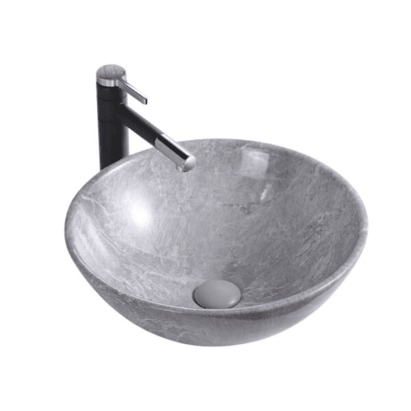 RUBY Vessels Ceramic Round Sink