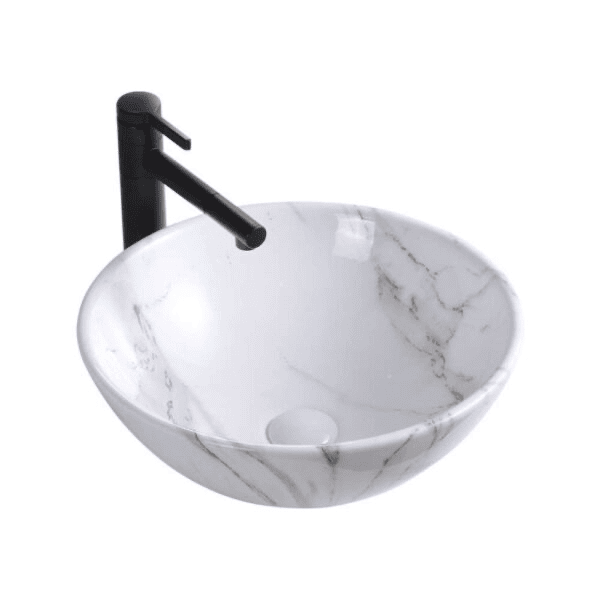 RUBY Vessels Ceramic Round Sink