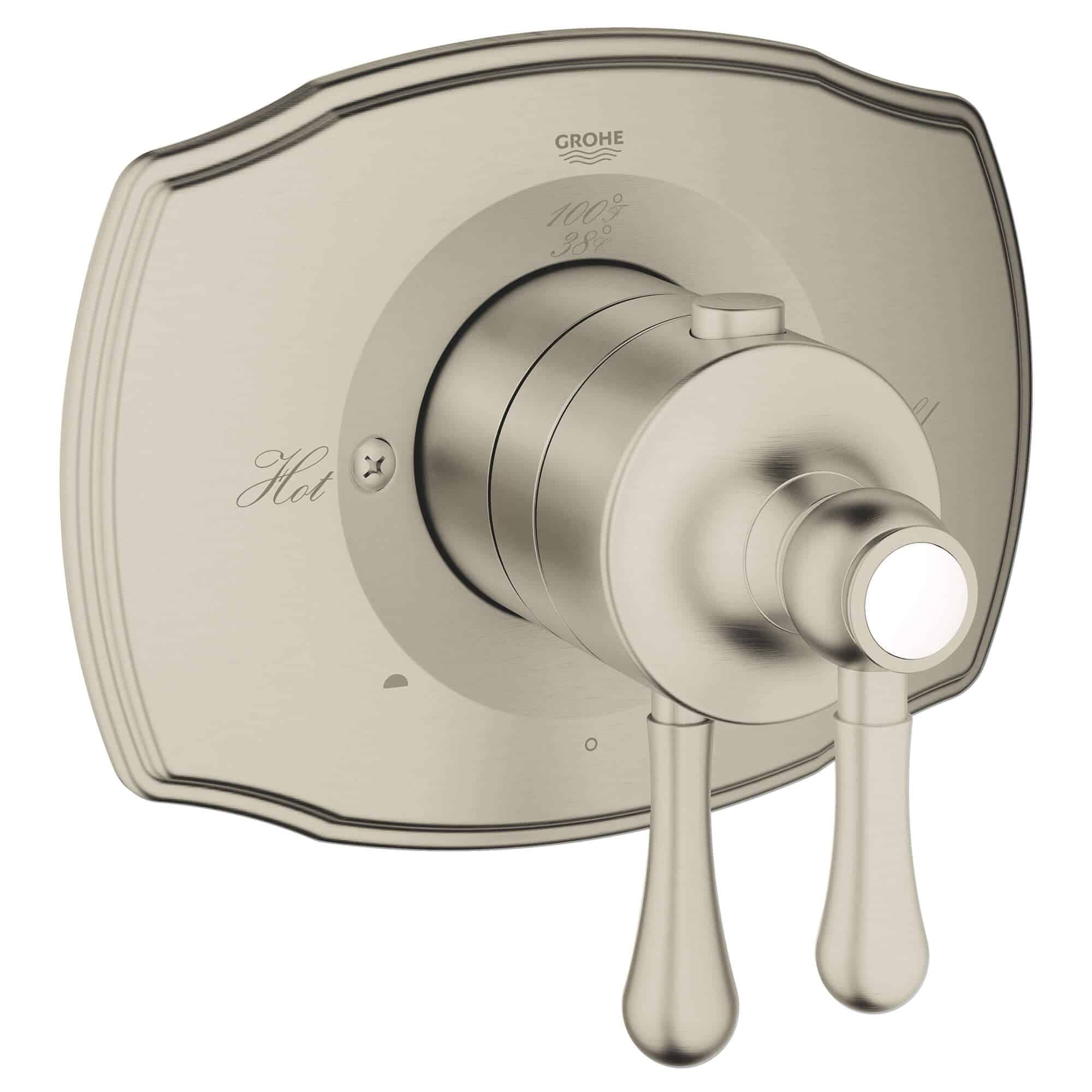 GROHE GROHFLEX® AUTHENTIC DUAL FUNCTION THERMOSTATIC VALVE TRIM